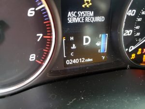 How To Solve ASC System Service Required?